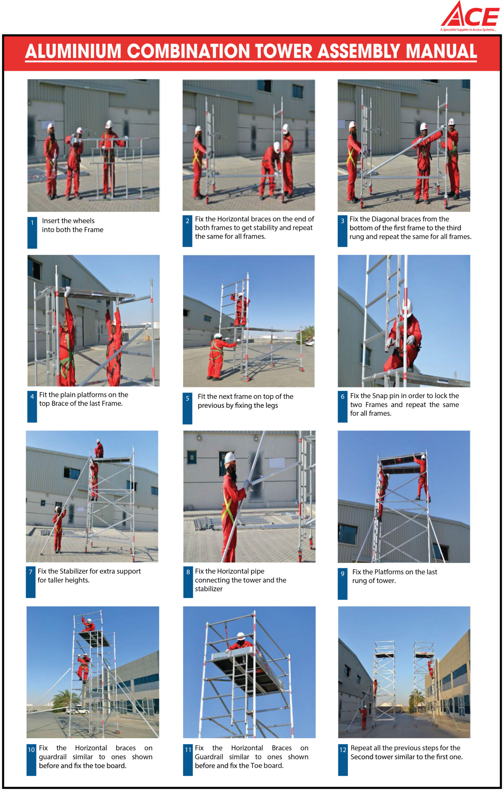 Combination Scaffolding Erection Manuel - ACE SCAFFOLDINGS