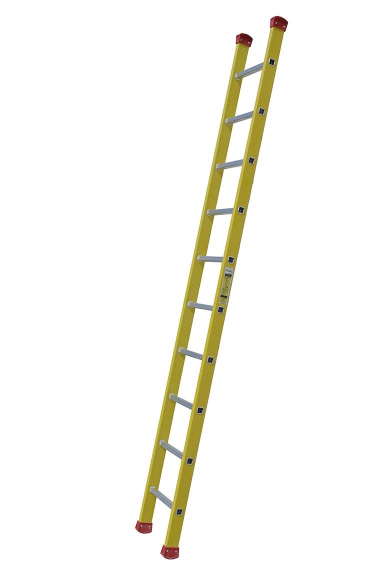FIBER GLASS STRAIGHT LADDER - ACE SCAFFOLDINGS